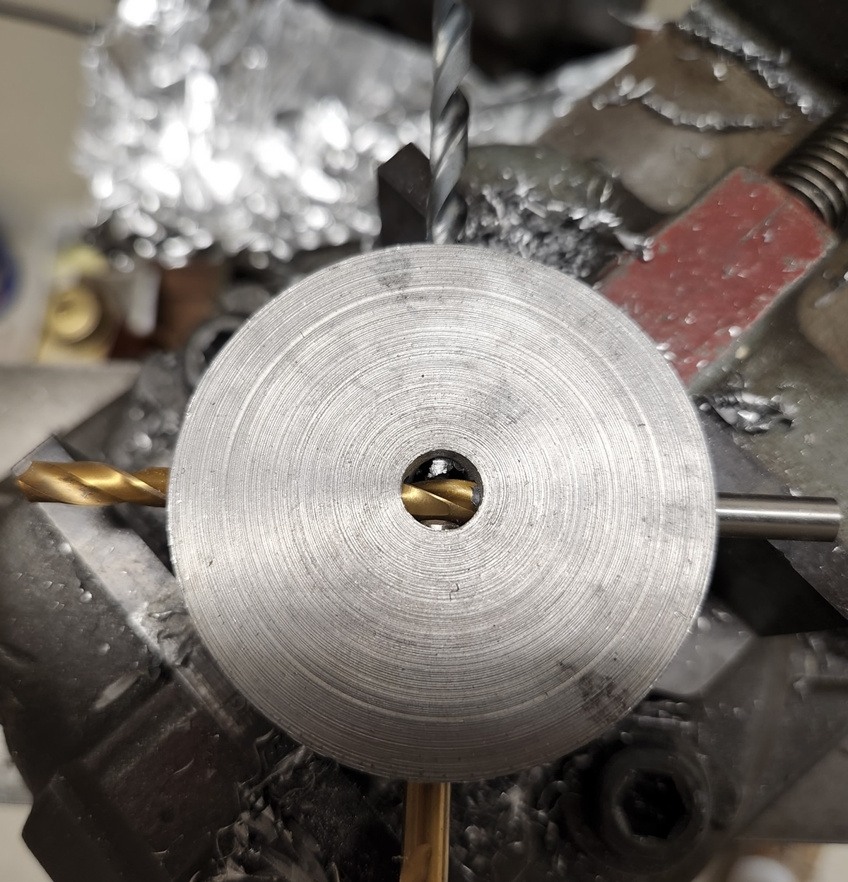 Headstock Spider - Drilling and Tapping - James Rathbun